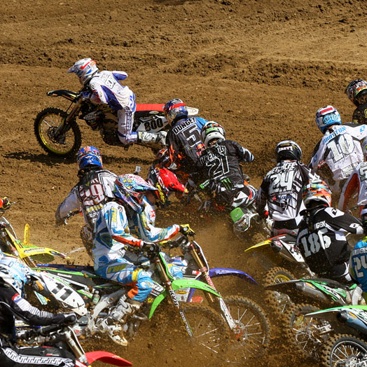 Mike Alessi and Gary Bailey - Motocross Pictures - Vital MX