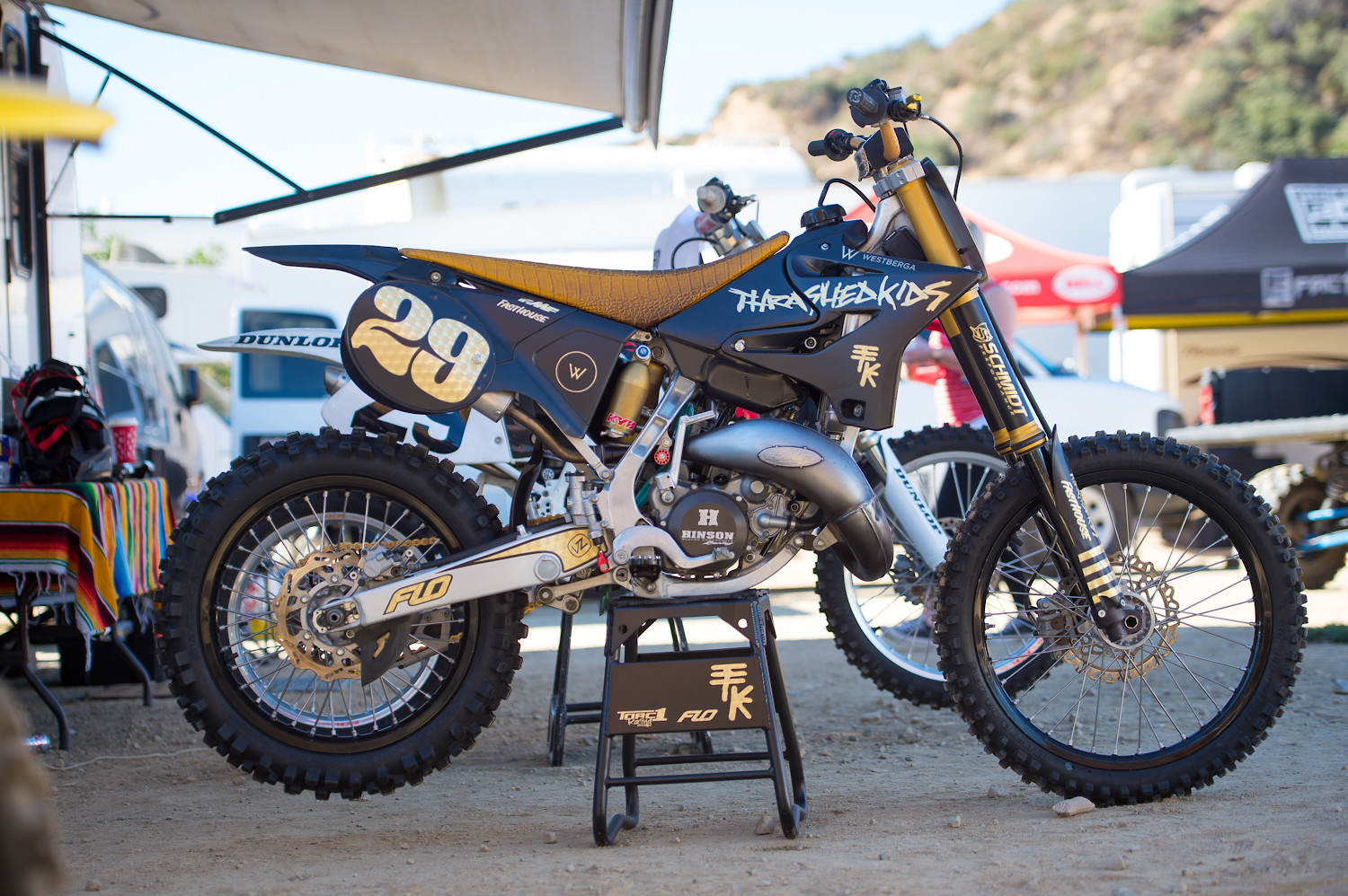 Custom YZ125 wacker s Bike Check Vital MX