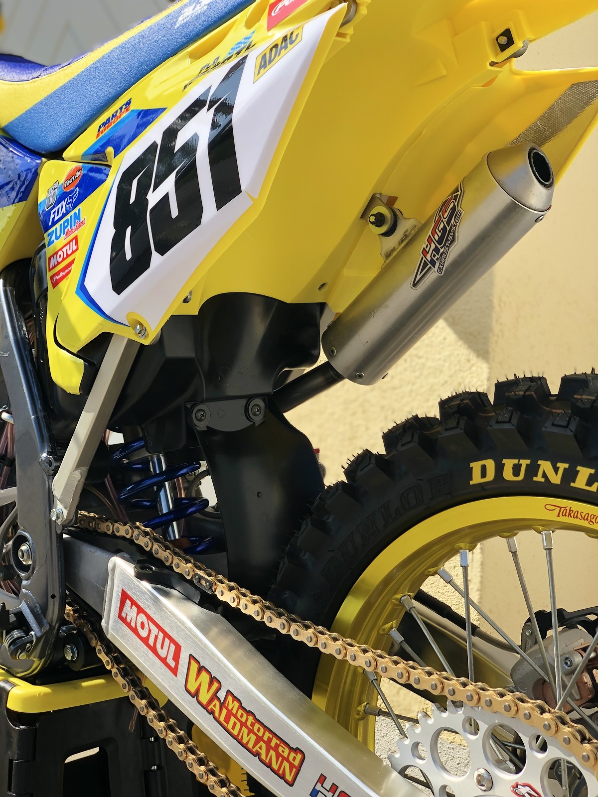 New 2008 Suzuki RM 125 Factory Replica - FM851's Bike Check - Vital MX