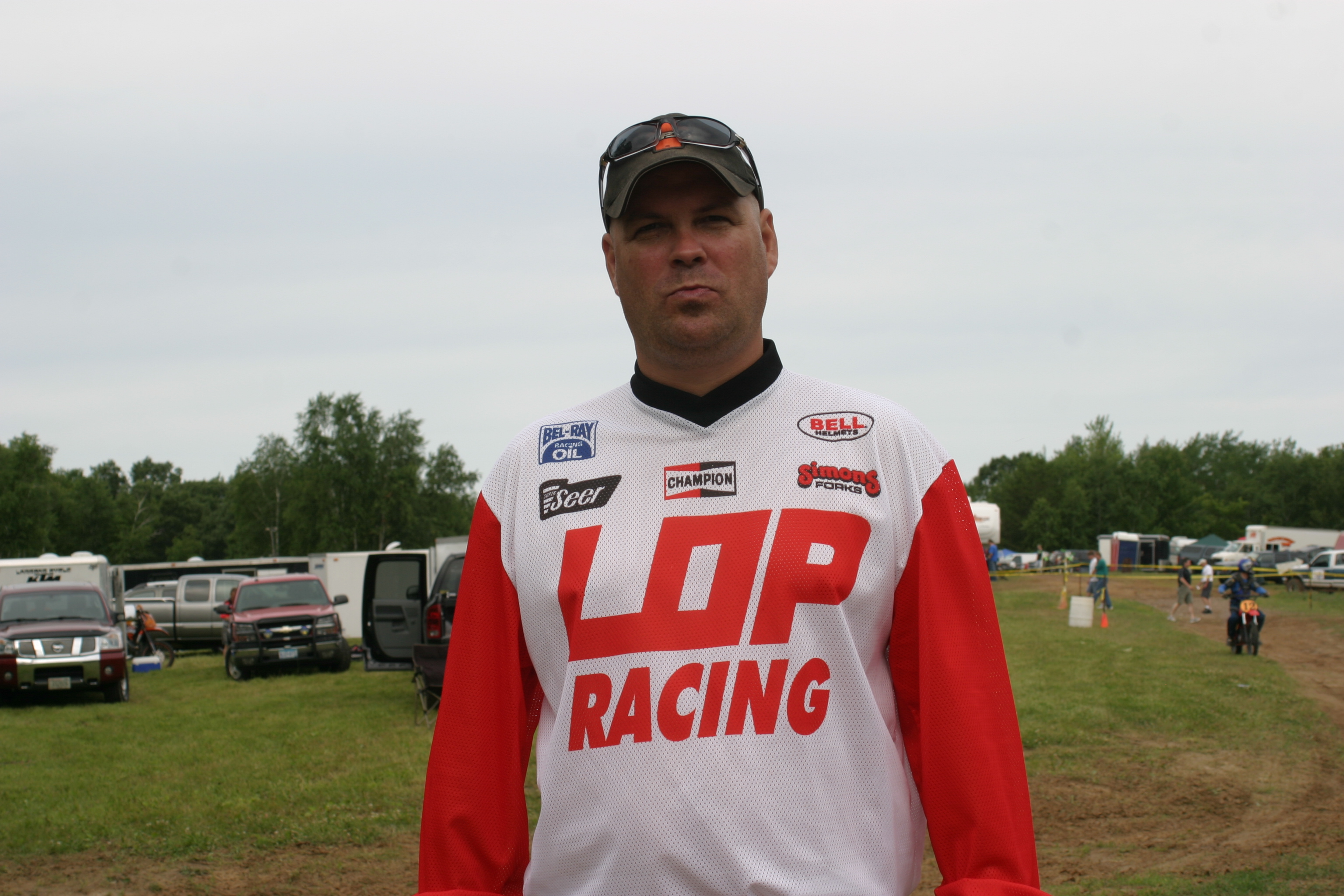 Vintage LOP Racing Jersey - Digger437 - Motocross Pictures - Vital MX