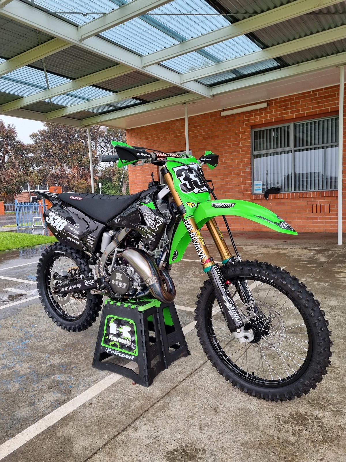 2003 KX125 RAW FRAME - samdolbel's Bike Check - Vital MX