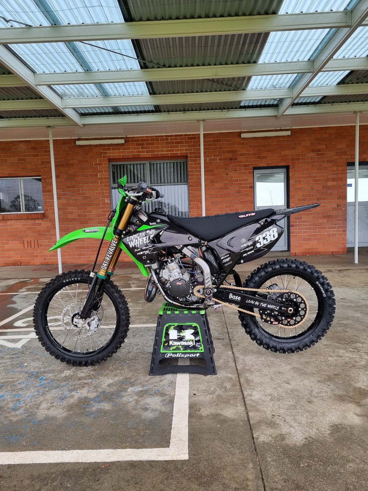 2003 KX125 RAW FRAME - samdolbel's Bike Check - Vital MX