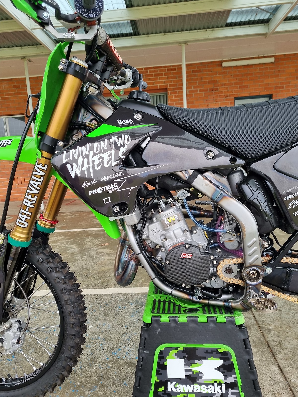 2003 KX125 RAW FRAME - samdolbel's Bike Check - Vital MX