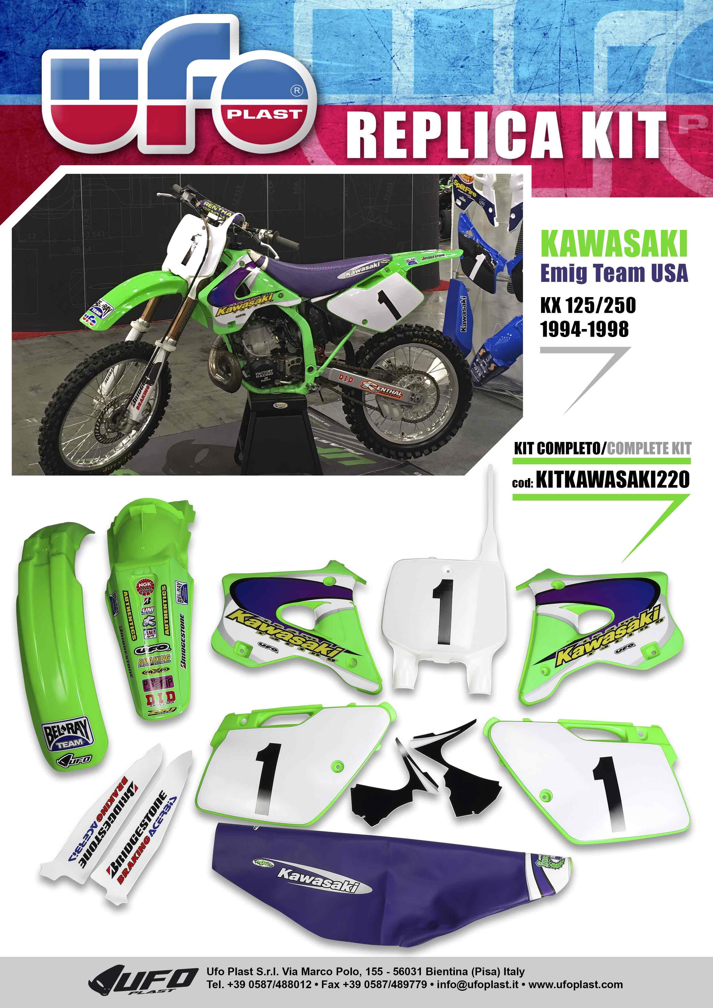 UFO Complete Retro Kits - - UFO Plast USA - Motocross Pictures - Vital MX