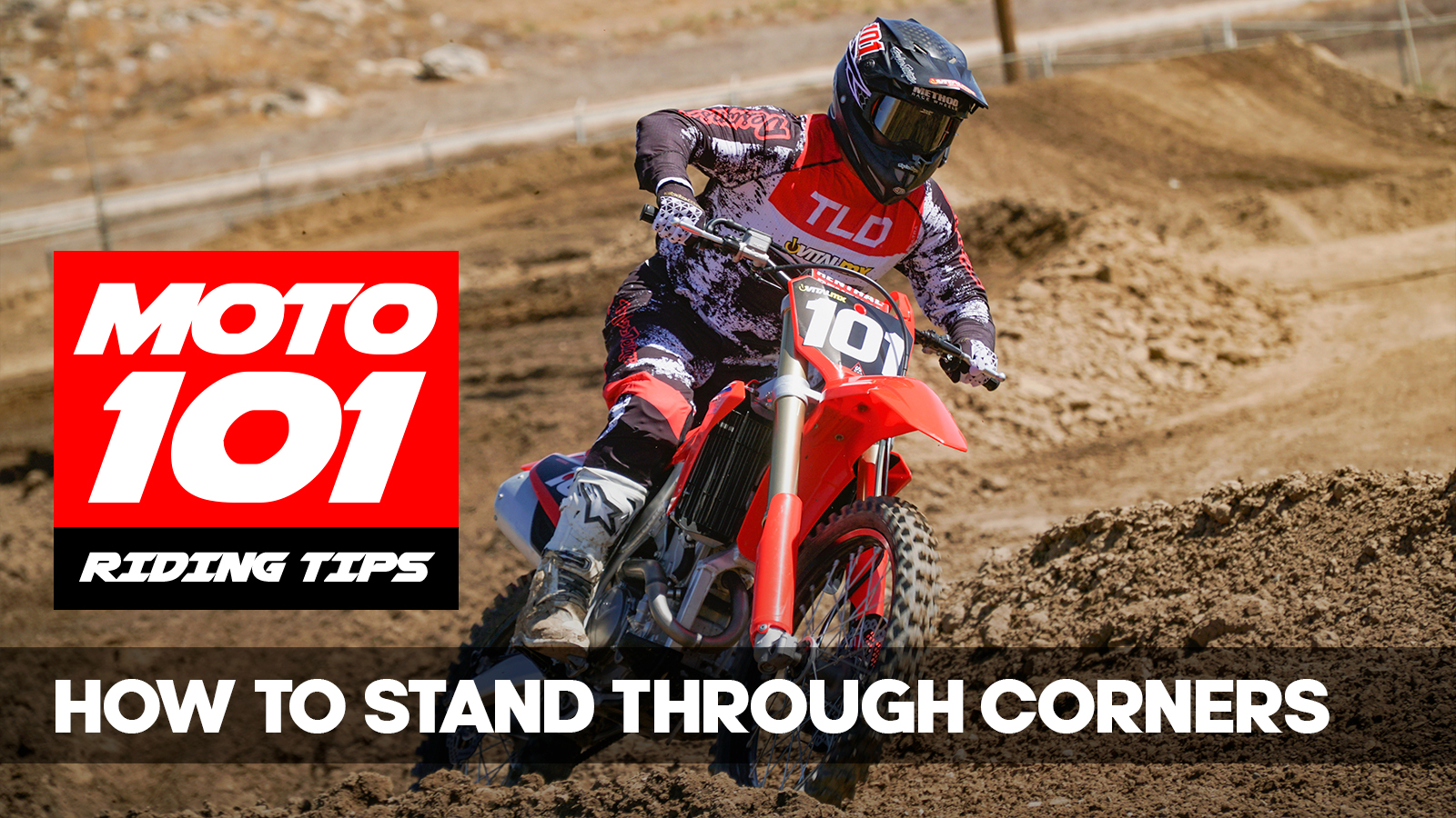 MOTO 101: How To Stand Through Corners - Motocross Videos - Vital MX