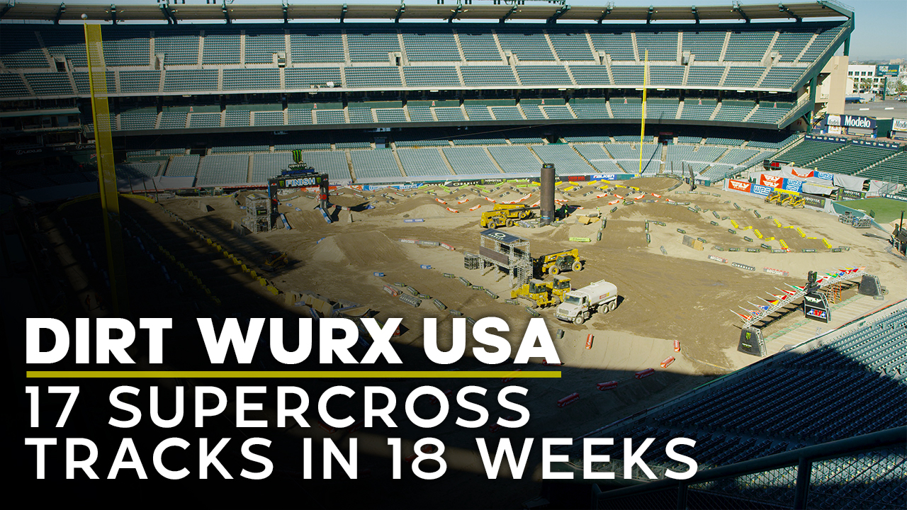 Dirt Wurx USA | 17 Supercross Tracks in 18 Weeks - Motocross Videos ...
