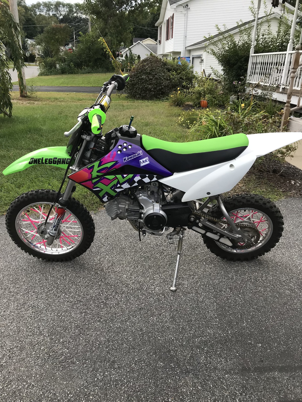 14 Klx 110L - Dev_1leg - Motocross Pictures - Vital MX