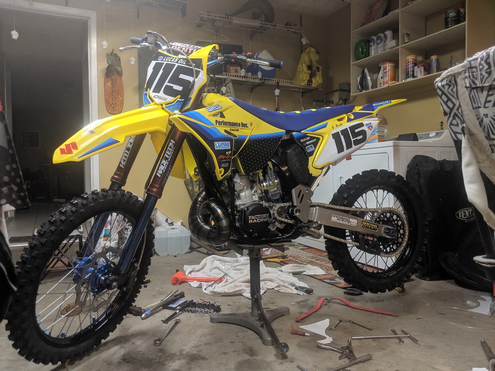 2008 Rm 250 - Plumbusguy's Bike Check - Vital MX