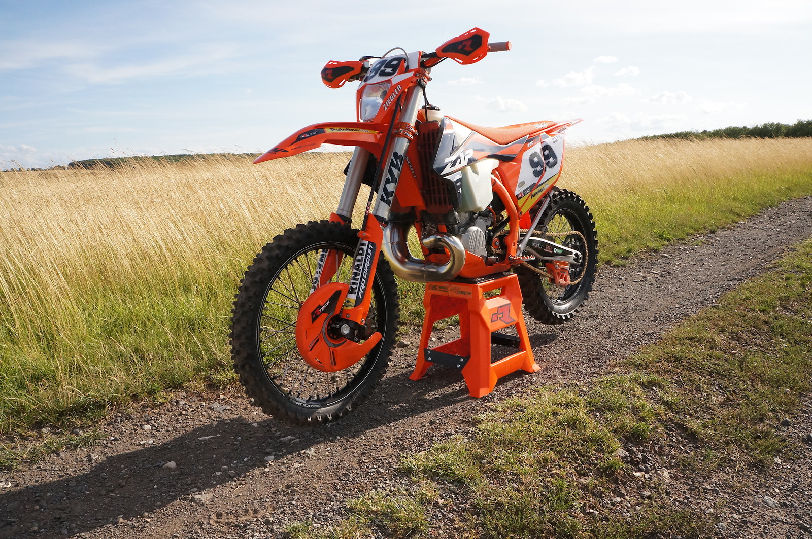 Ktm XC 250 2018 Zap Factory Team Bike - Husqvarna tx's Bike Check ...