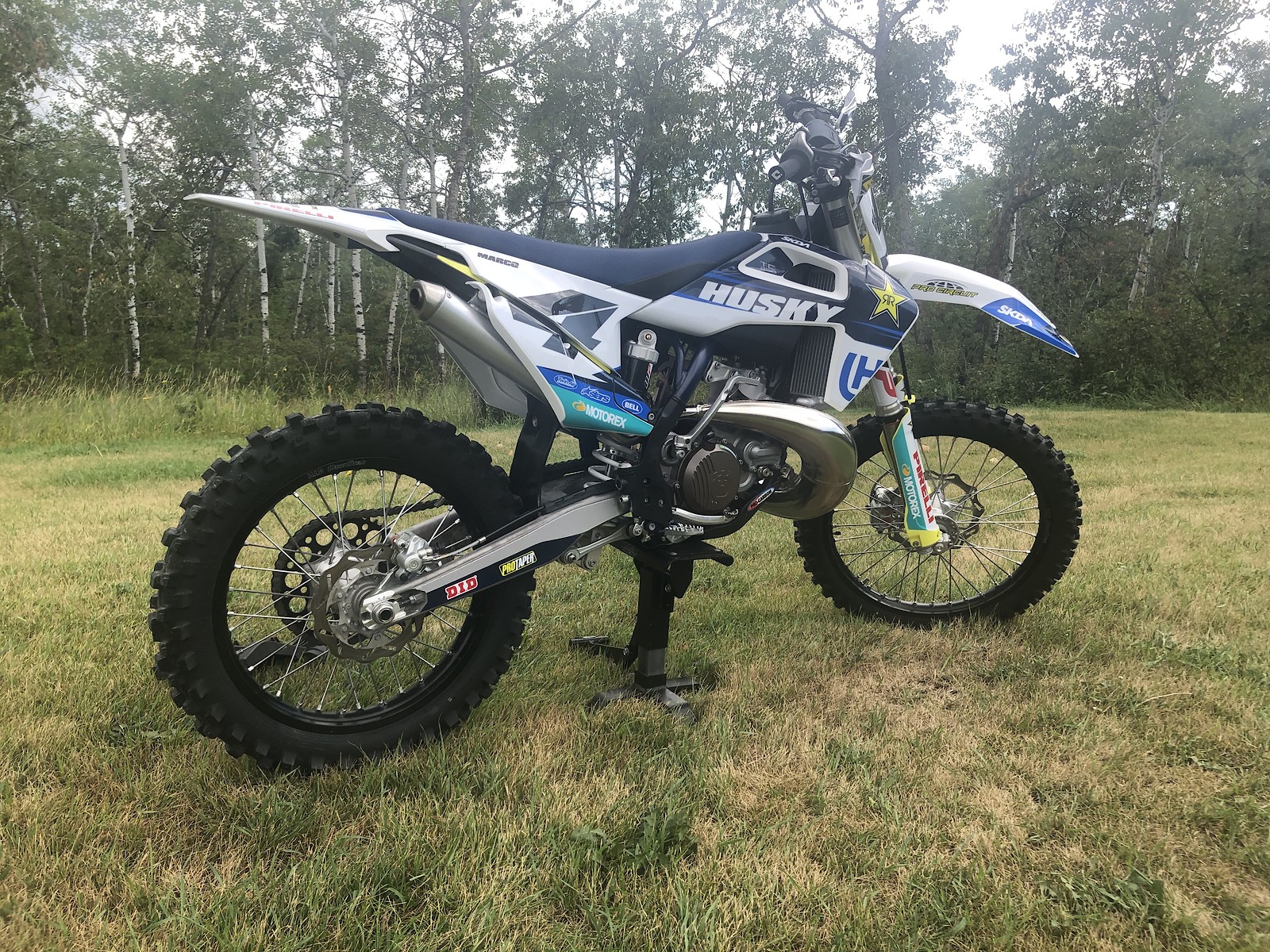 19 Rockstar/Pro Circuit/Husky TC 250 - Marco MX4's Bike Check - Vital MX