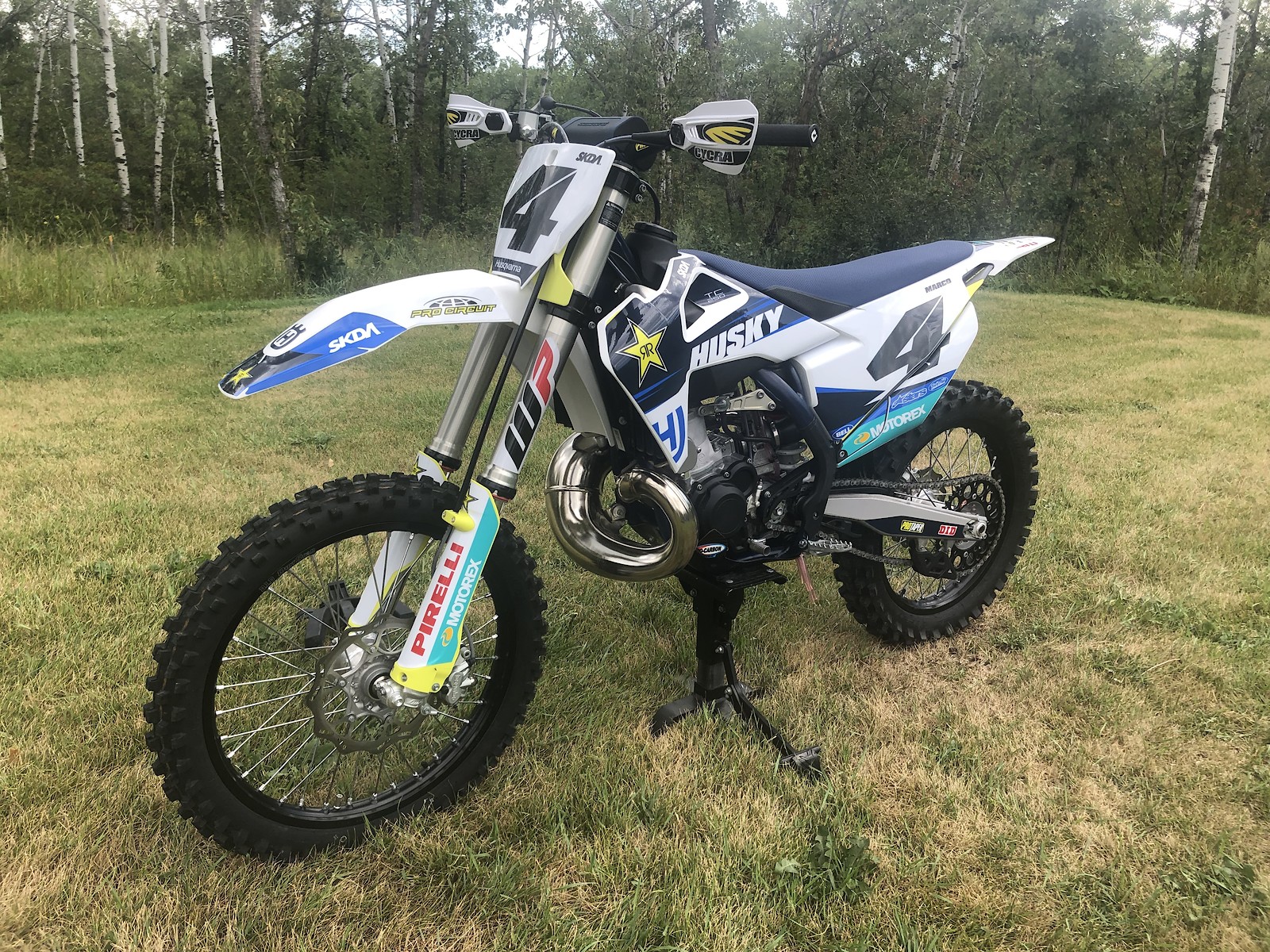 19 Rockstar/Pro Circuit/Husky TC 250 - Marco MX4's Bike Check - Vital MX