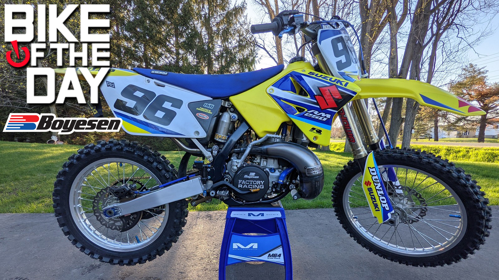 2006 RM 250 - Jonathan Doyle's Bike Check - Vital MX