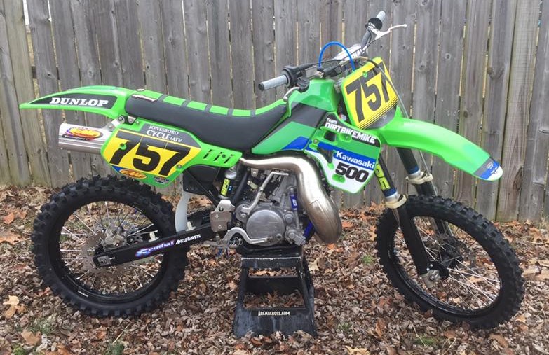 1993 Kawasaki KX 500 - dirtbikemike's Bike Check - Vital MX