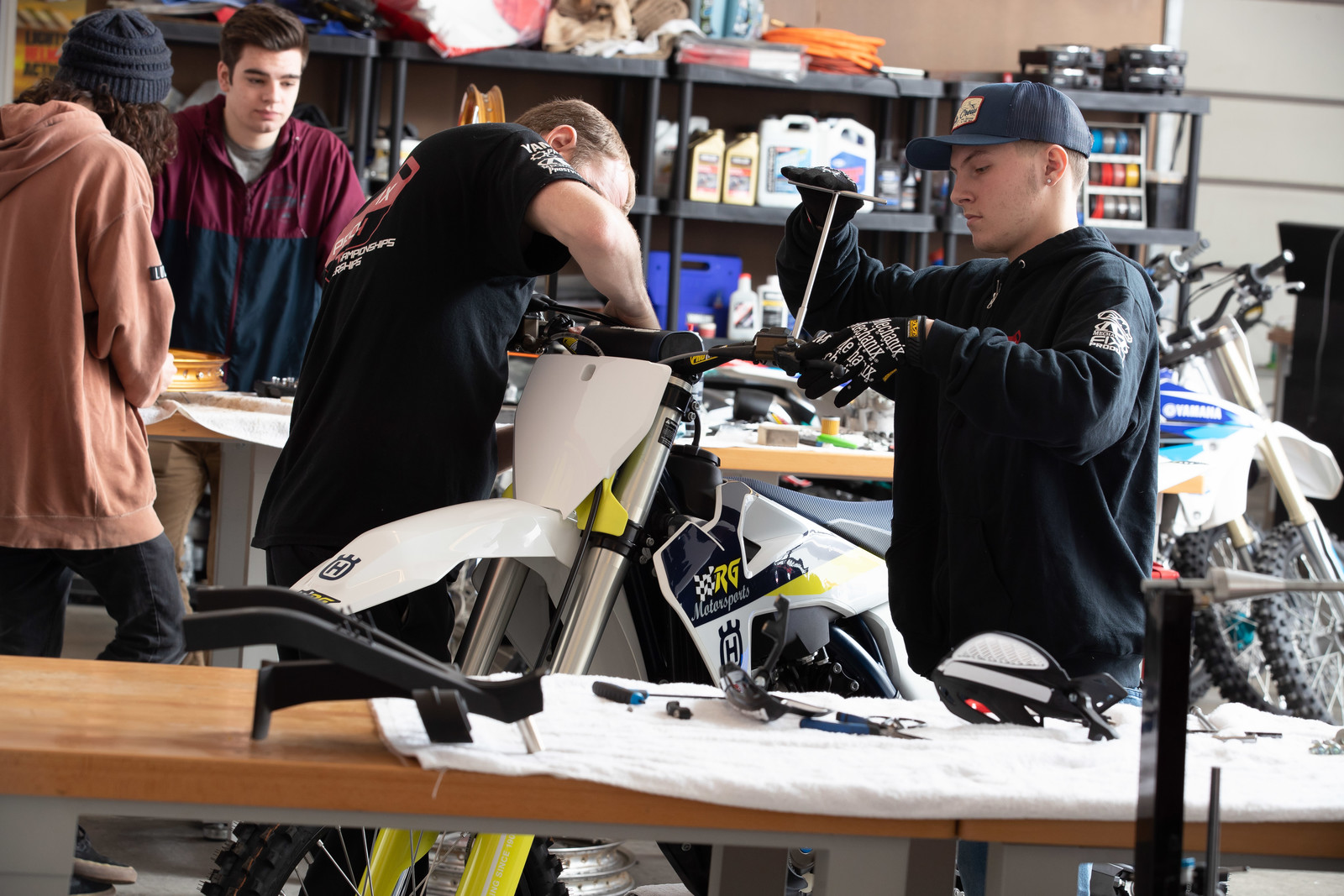 Scott Adkins | Building Pro SX/MX Tech Trade School - Motocross Feature - Vital MX