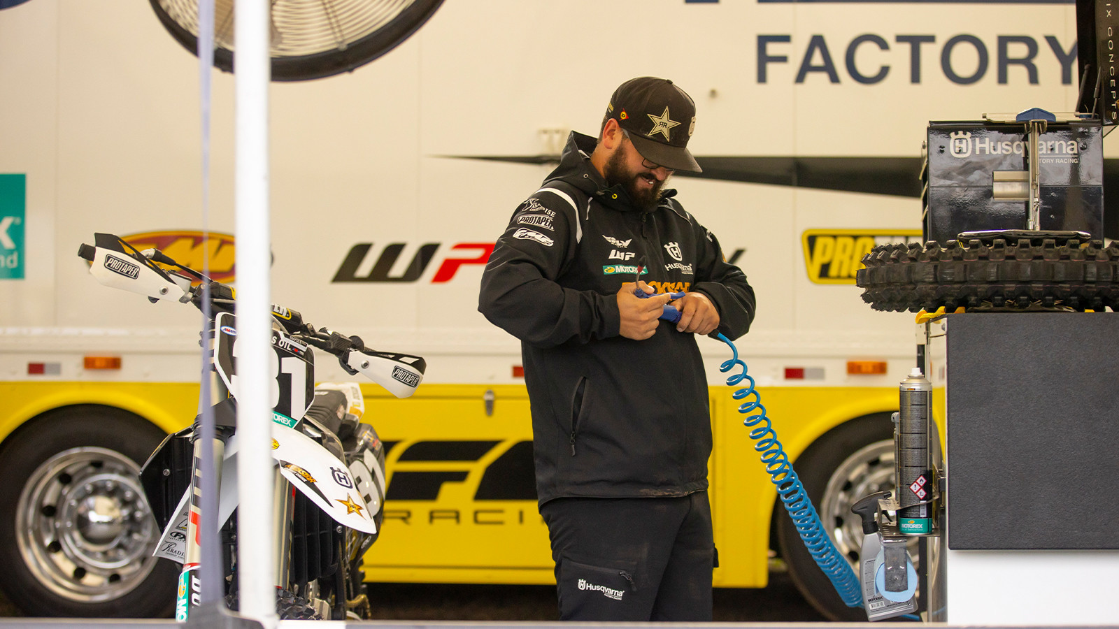 Scott Adkins | Building Pro SX/MX Tech Trade School - Motocross Feature ...