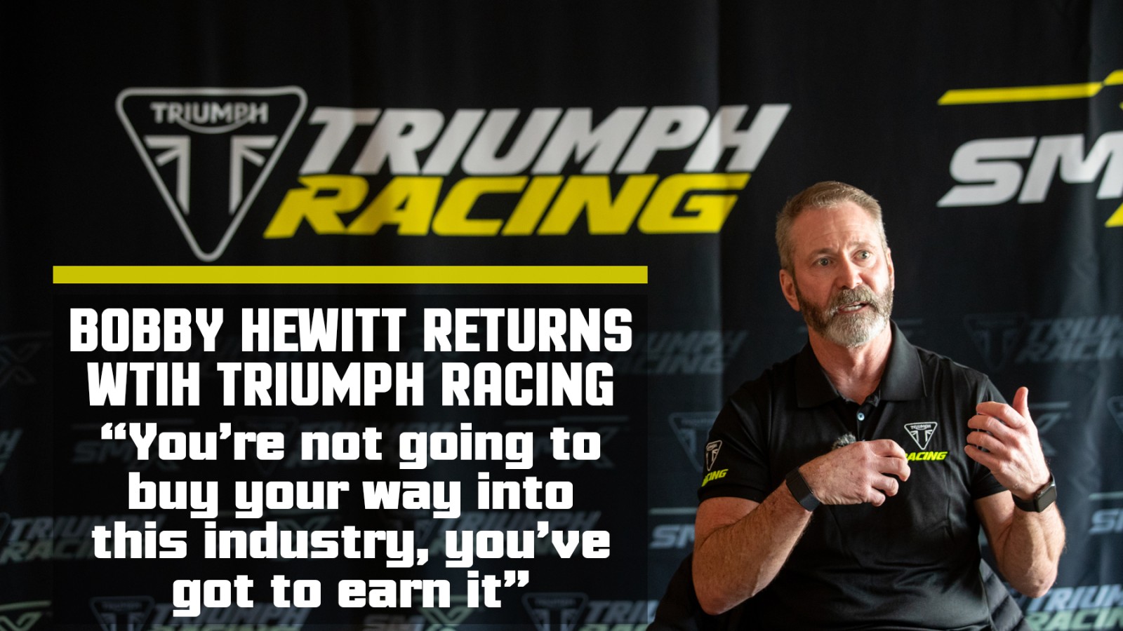 Bobby Hewitt to Lead Triumph Racing into AMA Supercross and Pro ...