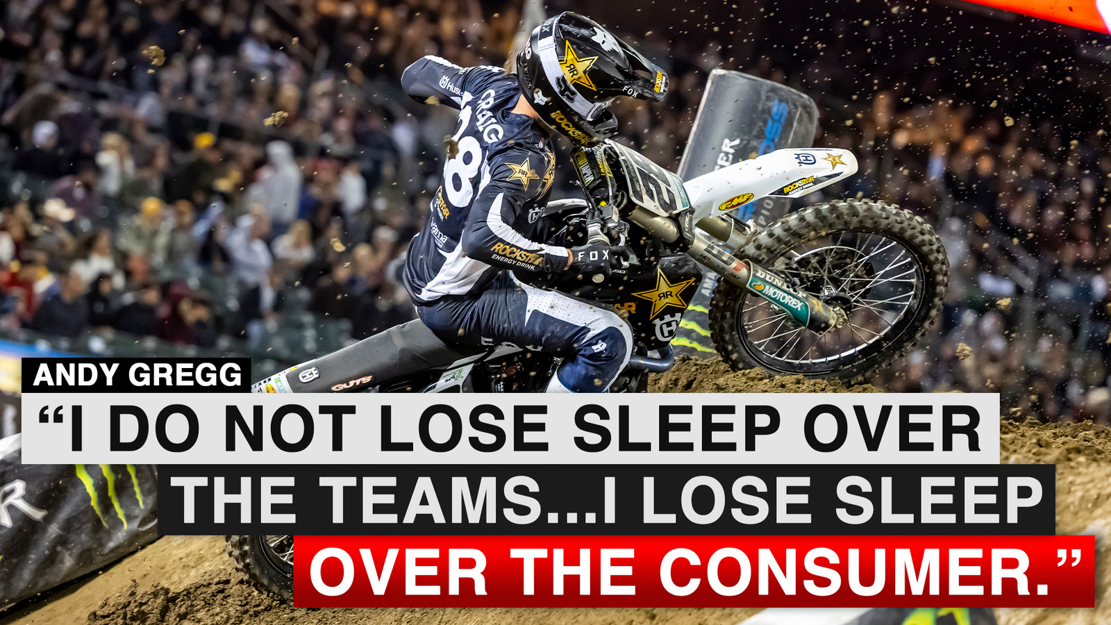 "I Do Not Lose Sleep Over the Teams...I Lose Sleep Over the Consumer ...