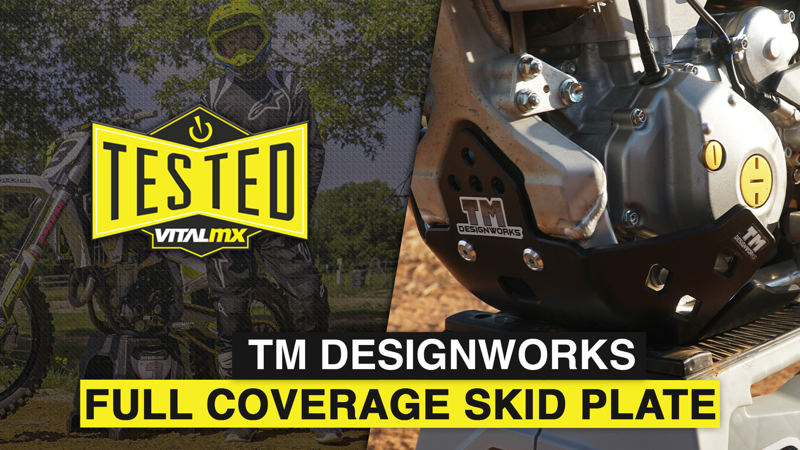 Tested: TM Designworks Extreme Full Coverage Skid Plate - Motocross ...