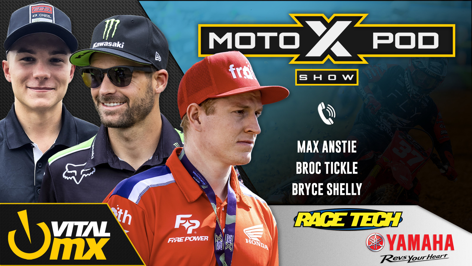 MotoXpod Show Ep305 | Ft. Max Anstie, Broc Tickle, and Bryce Shelly ...