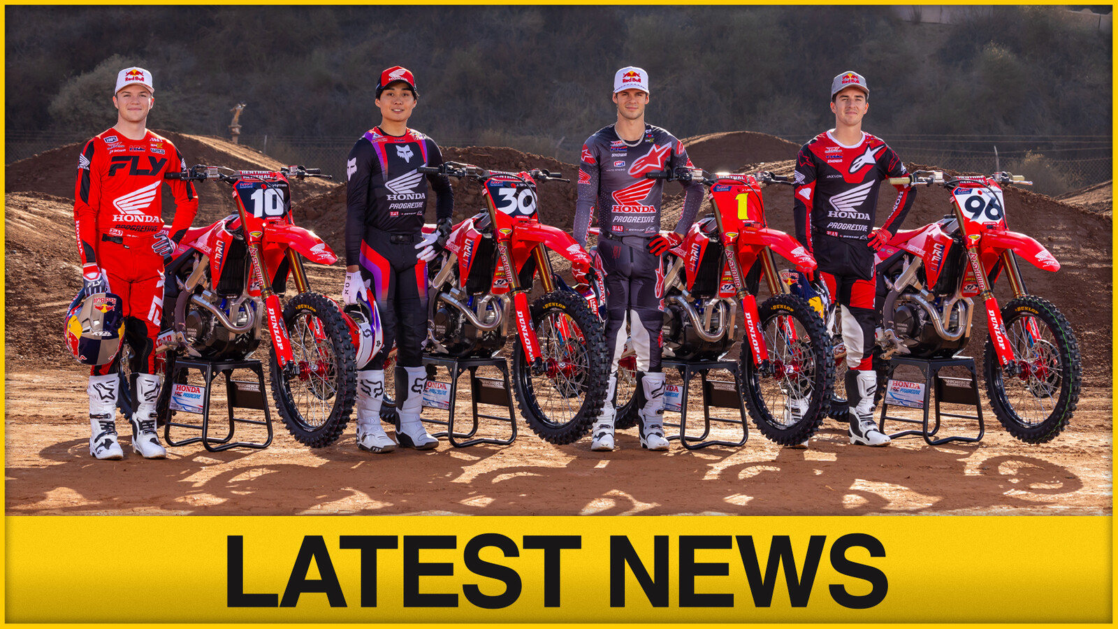 Honda HRC Progressive Ready Shows off 2025 Team Lineup | News ...