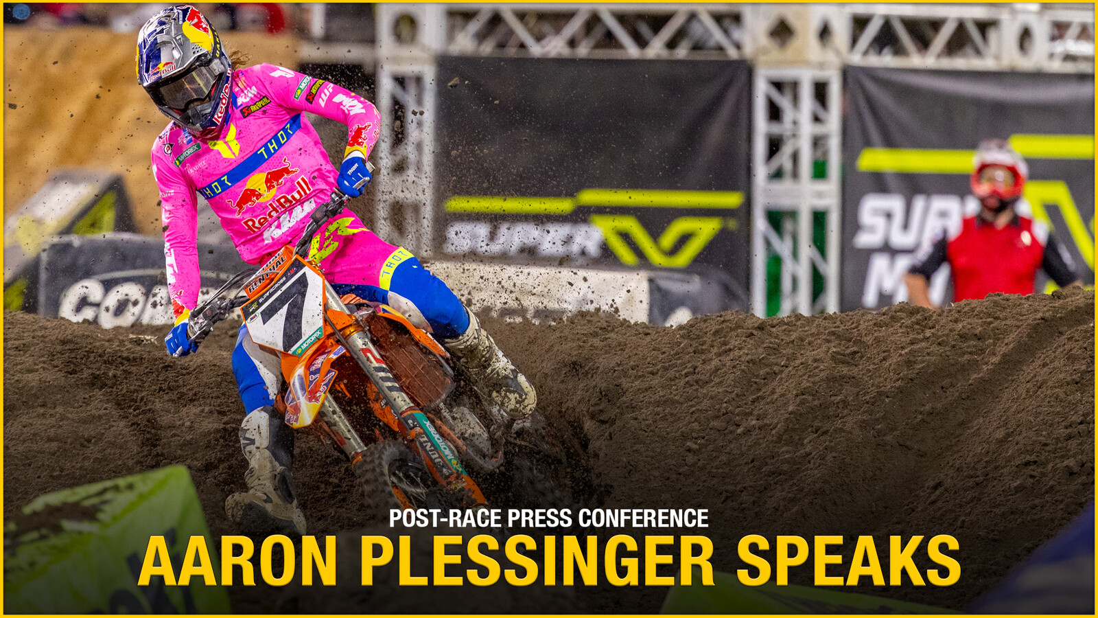 Aaron Plessinger on: Daytona Supercross Podium - Motocross Feature ...