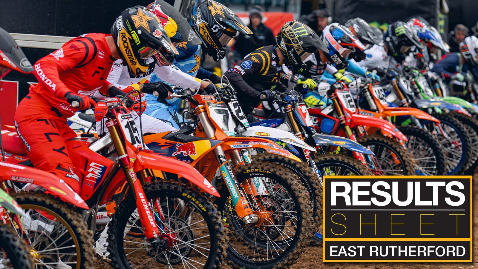 Results Sheet | 2025 East Rutherford Supercross - Motocross Feature ...