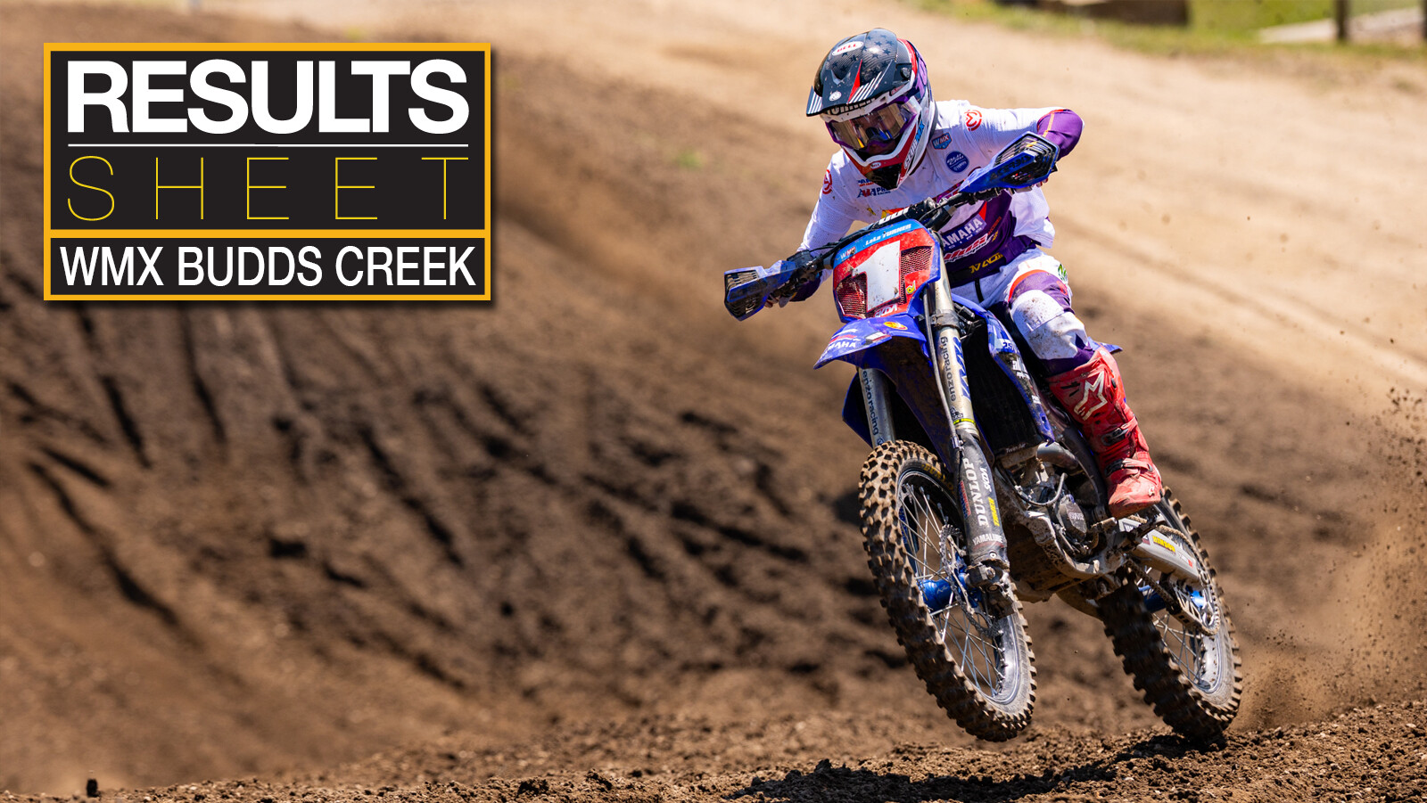 Results Sheet | WMX Budds Creek National - Motocross Feature - Vital MX
