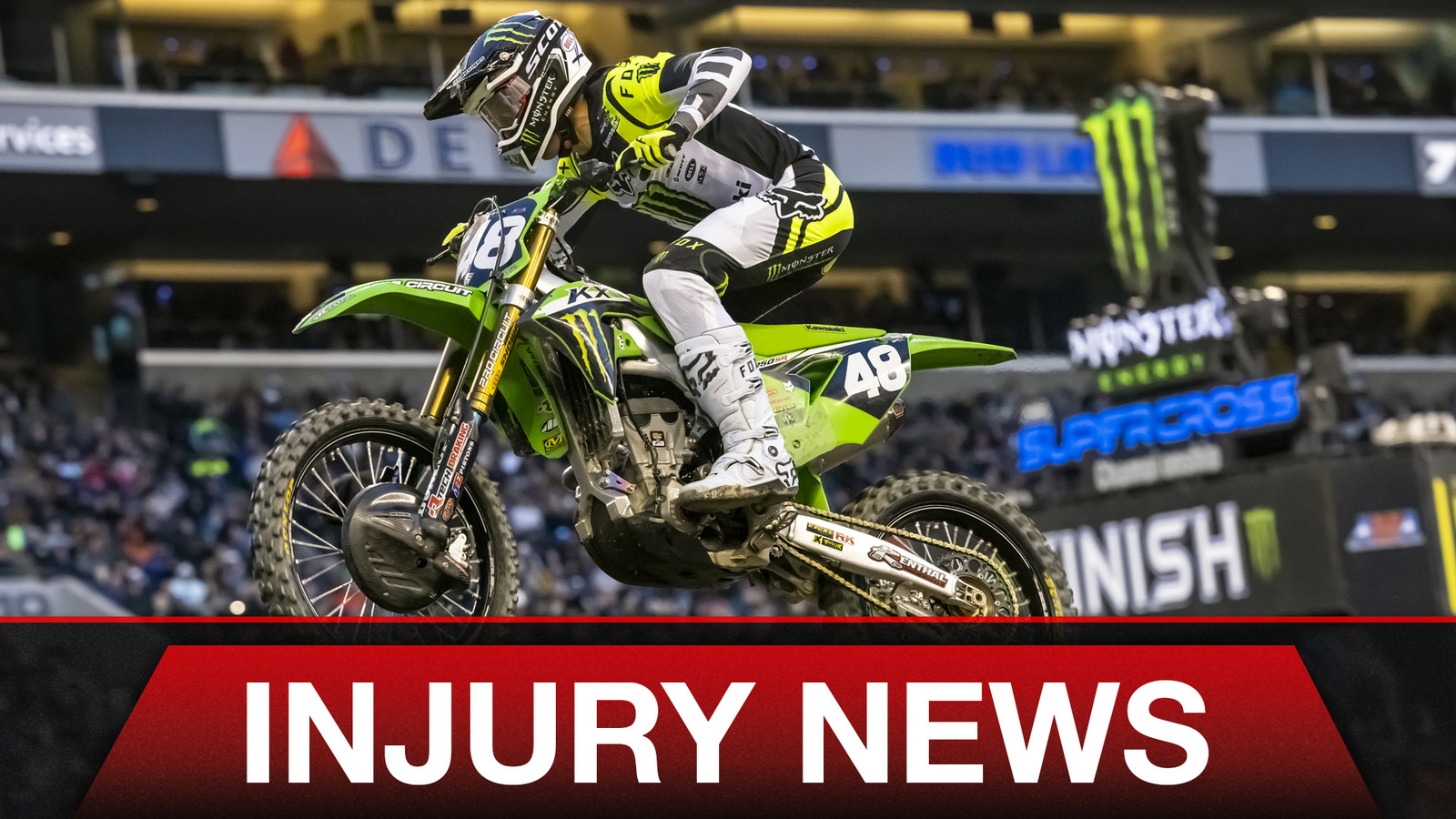 Cameron McAdoo Out, Shoulder | Injury Update - Motocross News Story ...