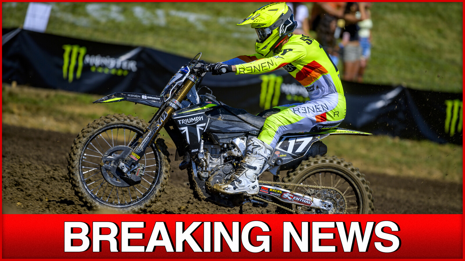 Bobby Hewitt and Triumph Split | News - Motocross News Story - Vital MX