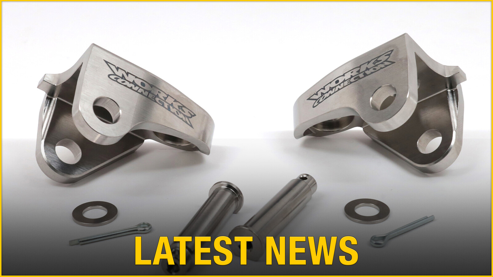 Works Connection Titanium CRF Foot Peg Mounts | New Product - Motocross ...