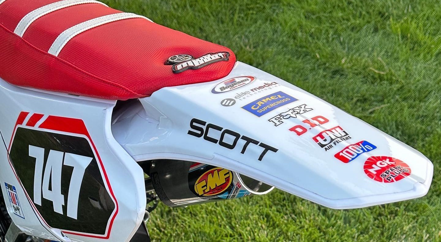 QNR Bradshaw Tribute YZ-105 SuperMini - quiknic's Bike Check - Vital MX