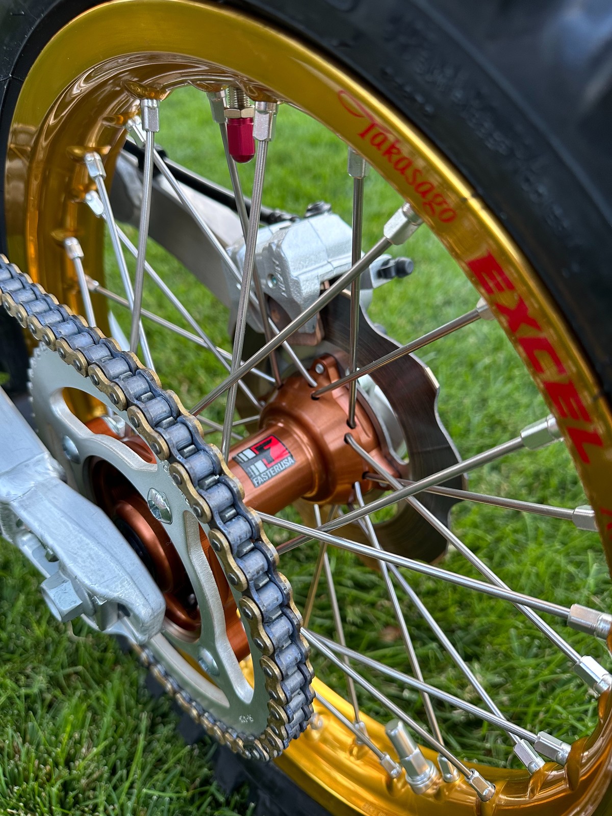 QNR Bradshaw Tribute YZ-105 SuperMini - quiknic's Bike Check - Vital MX