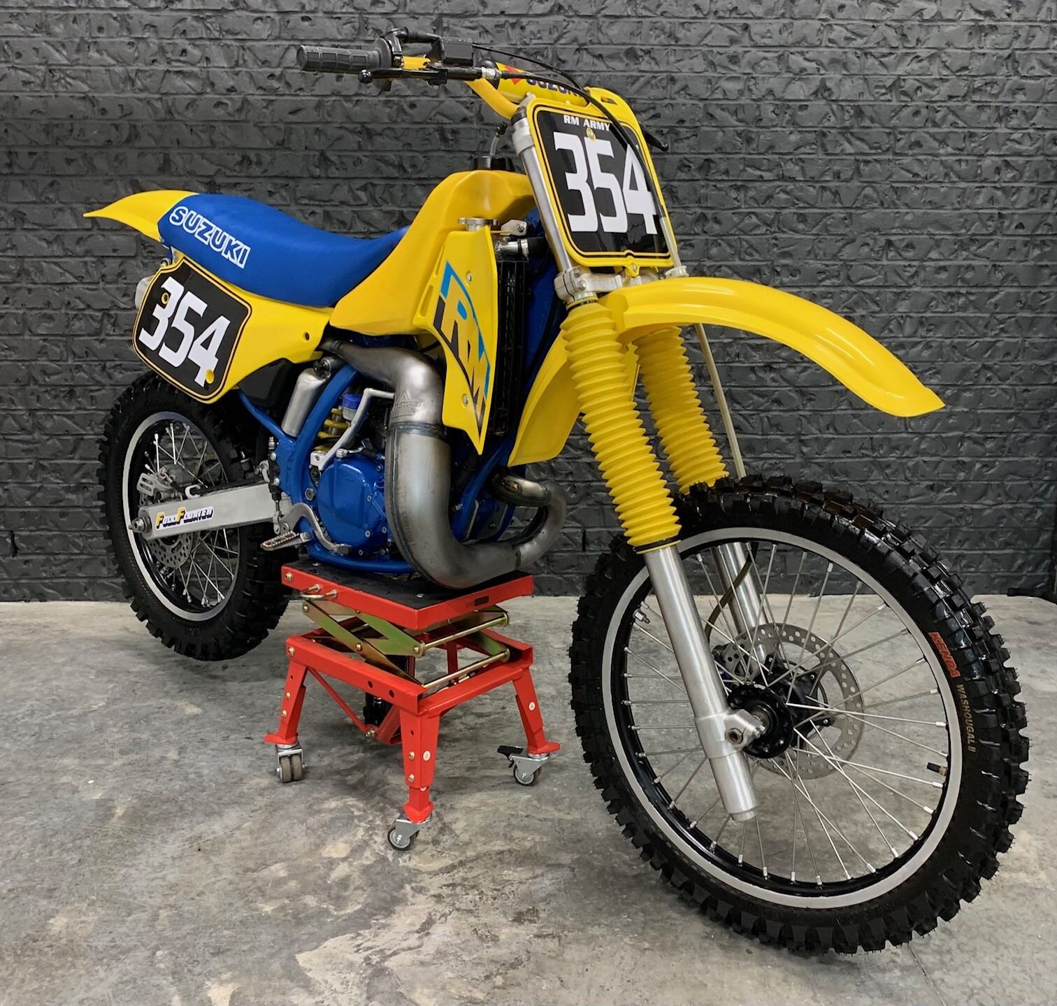 Old School RM Army. '87 RM250H - shigs58's Bike Check - Vital MX