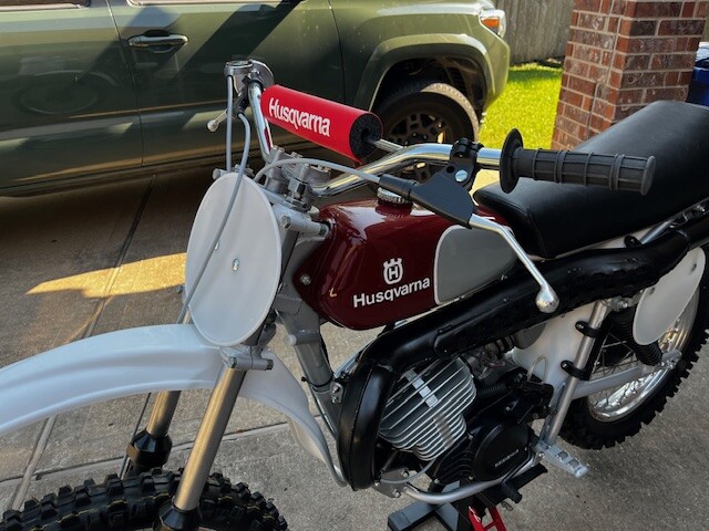 1975 Husqvarna CR360 GP - Hump17's Bike Check - Vital MX