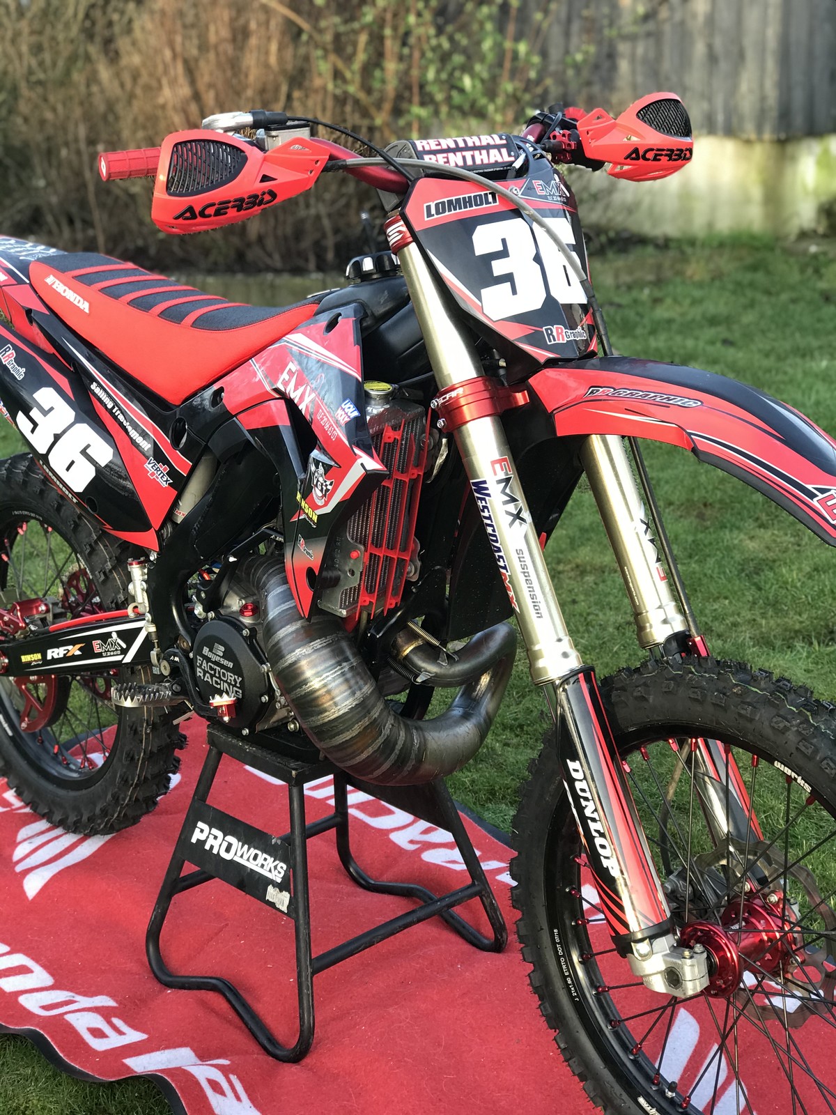 Honda cr 250 - mortenlomholt's Bike Check - Vital MX
