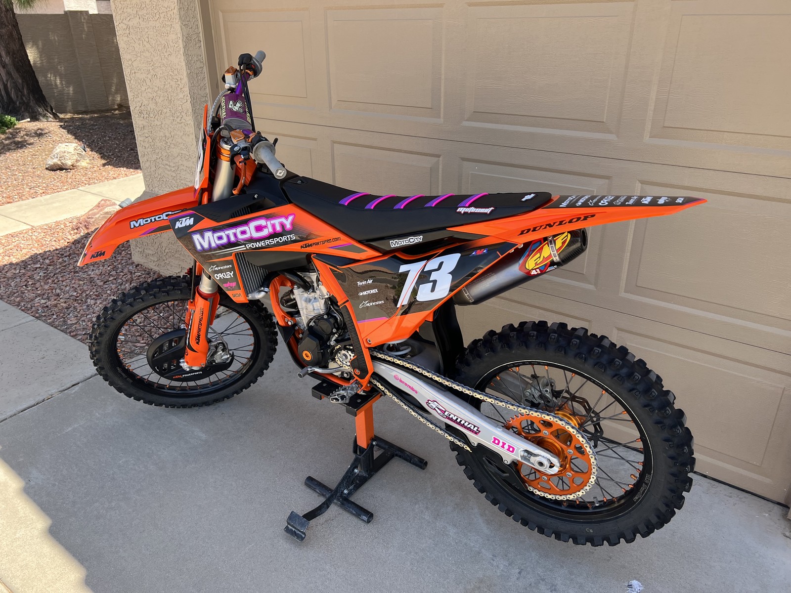2022 KTM 250SXF FE - mxbrina's Bike Check - Vital MX