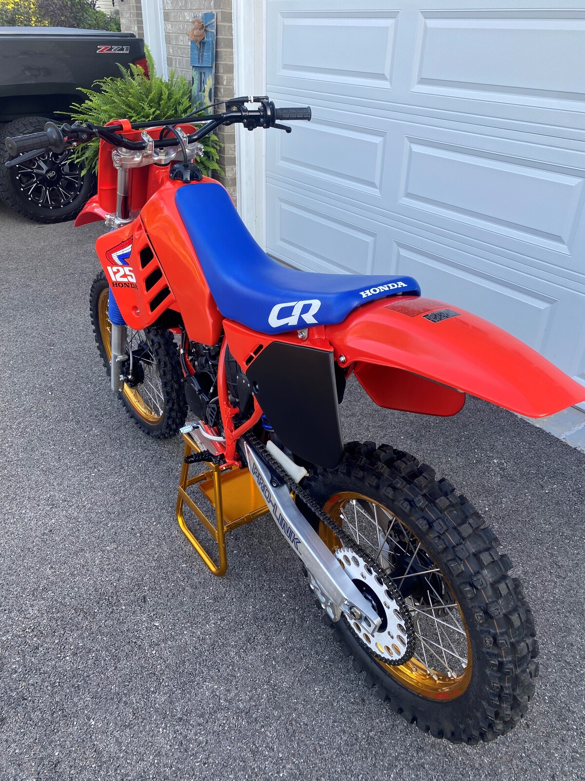 Steve Swenson's 1987 CR125R - motox2000's Bike Check - Vital MX