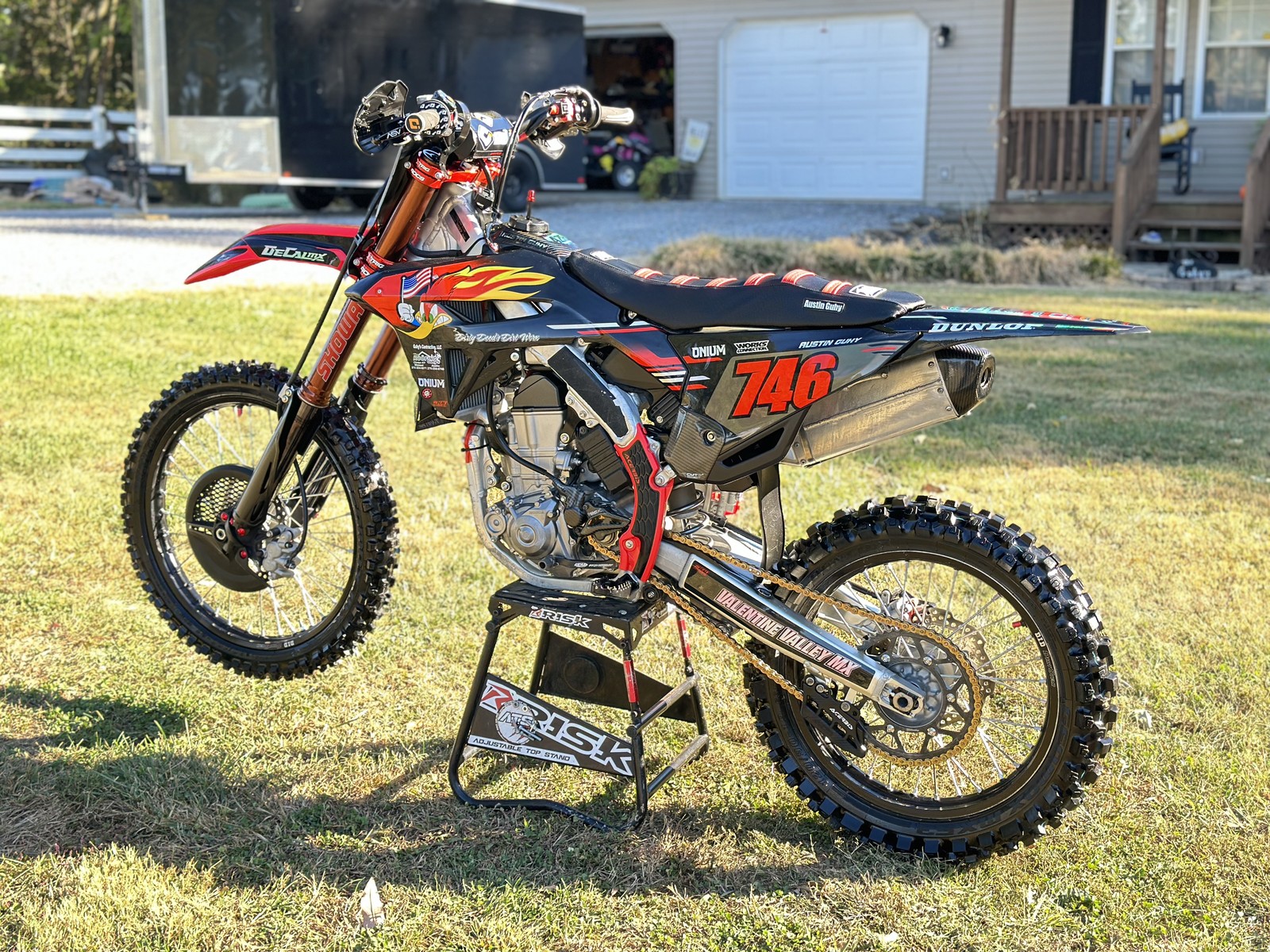 My CRF 450R Custom Race Bike Build!! - AGuhy746's Bike Check - Vital MX