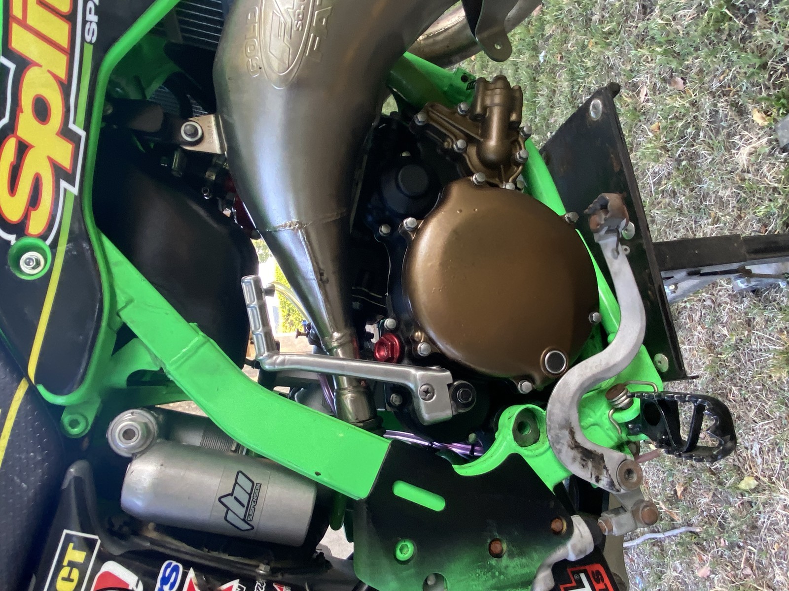 1995 kx125 98’ Carmichael replica - mattorozco's Bike Check - Vital MX