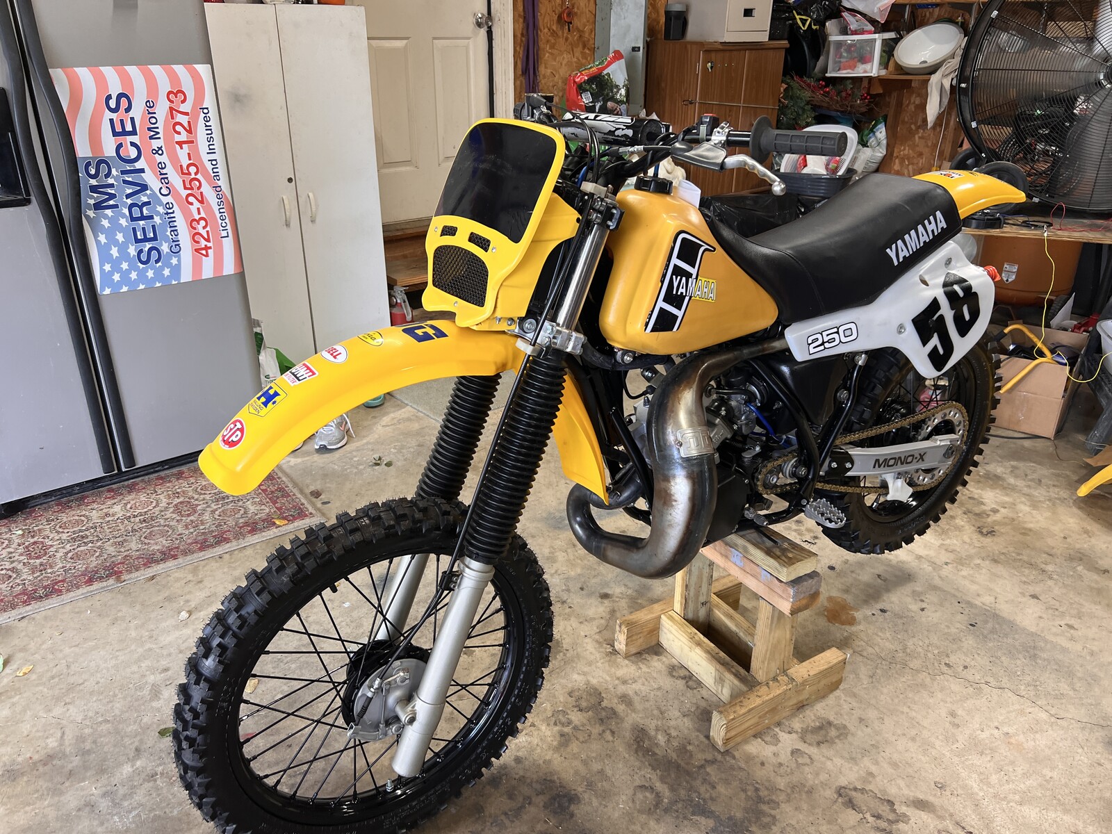 1982 Yamaha YZ250 - greglarue's Bike Check - Vital MX