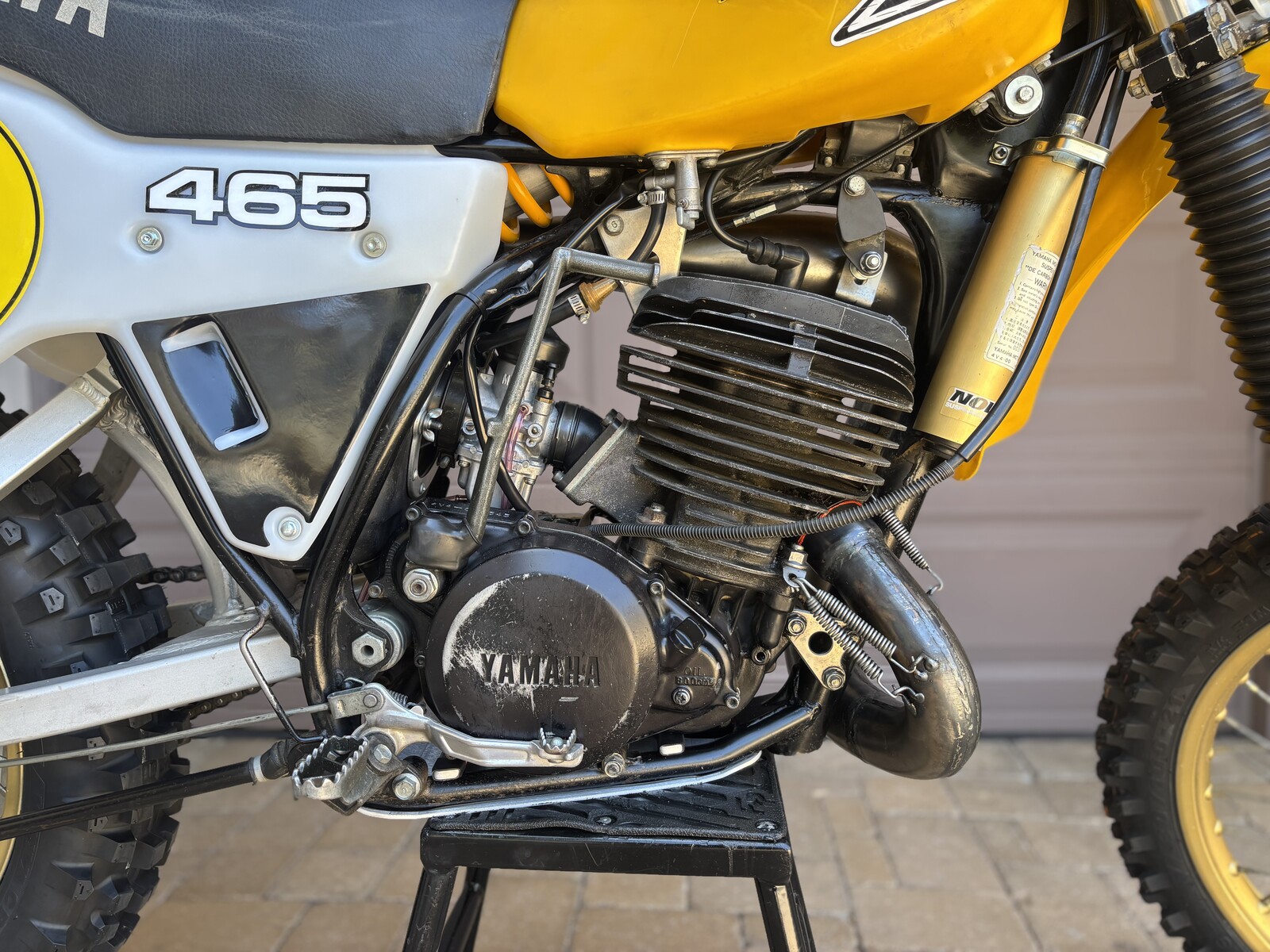 1981 YZ465H - quadmx301's Bike Check - Vital MX