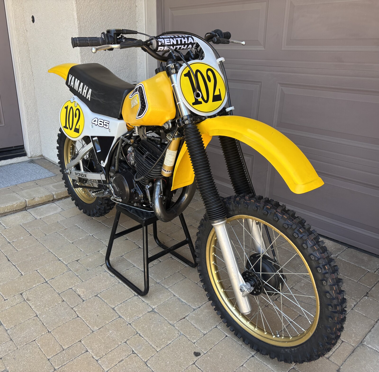 1981 YZ465H - quadmx301's Bike Check - Vital MX