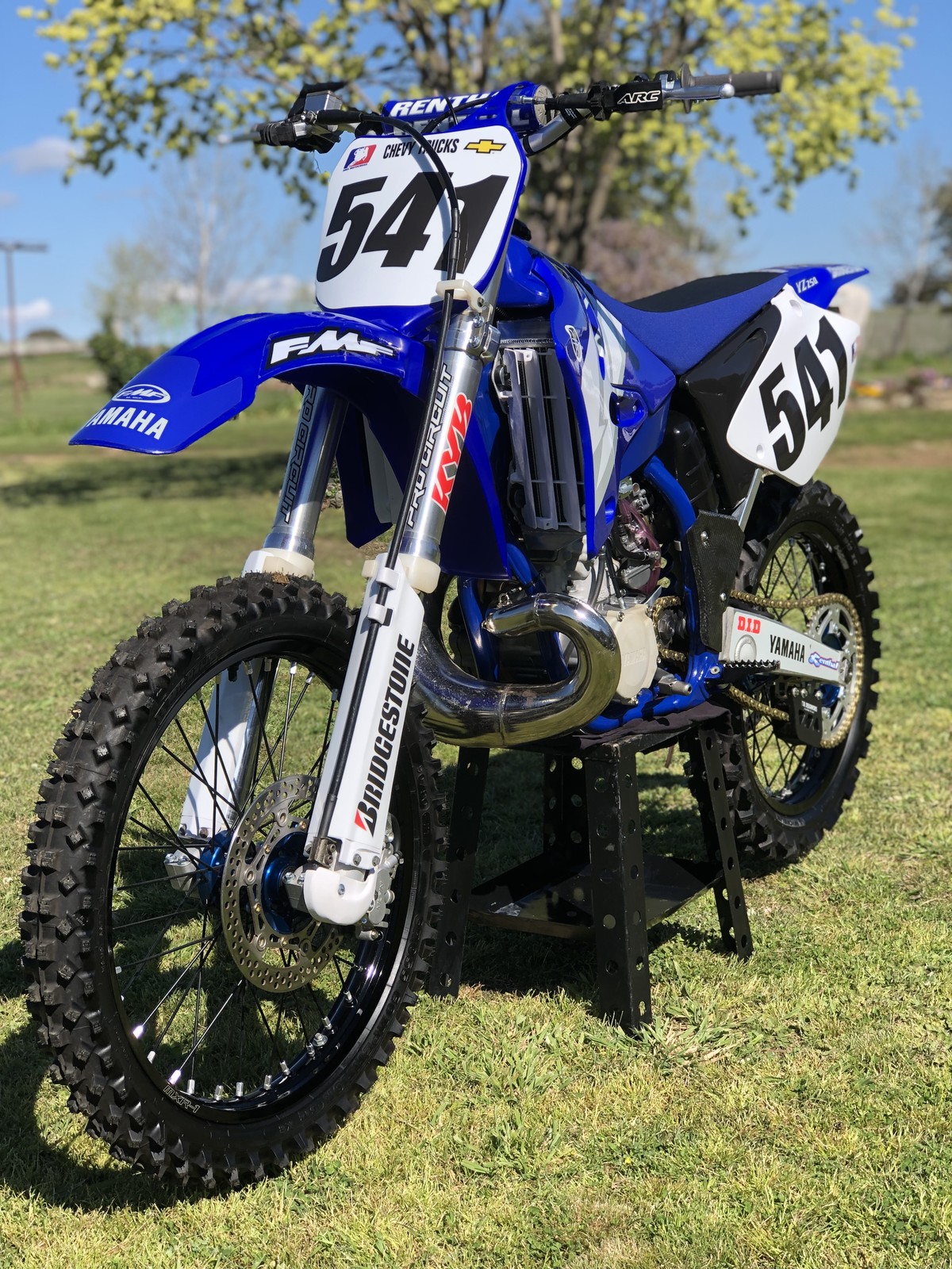 2003 Yamaha YZ250 - Andy_Hollier's Bike Check - Vital MX