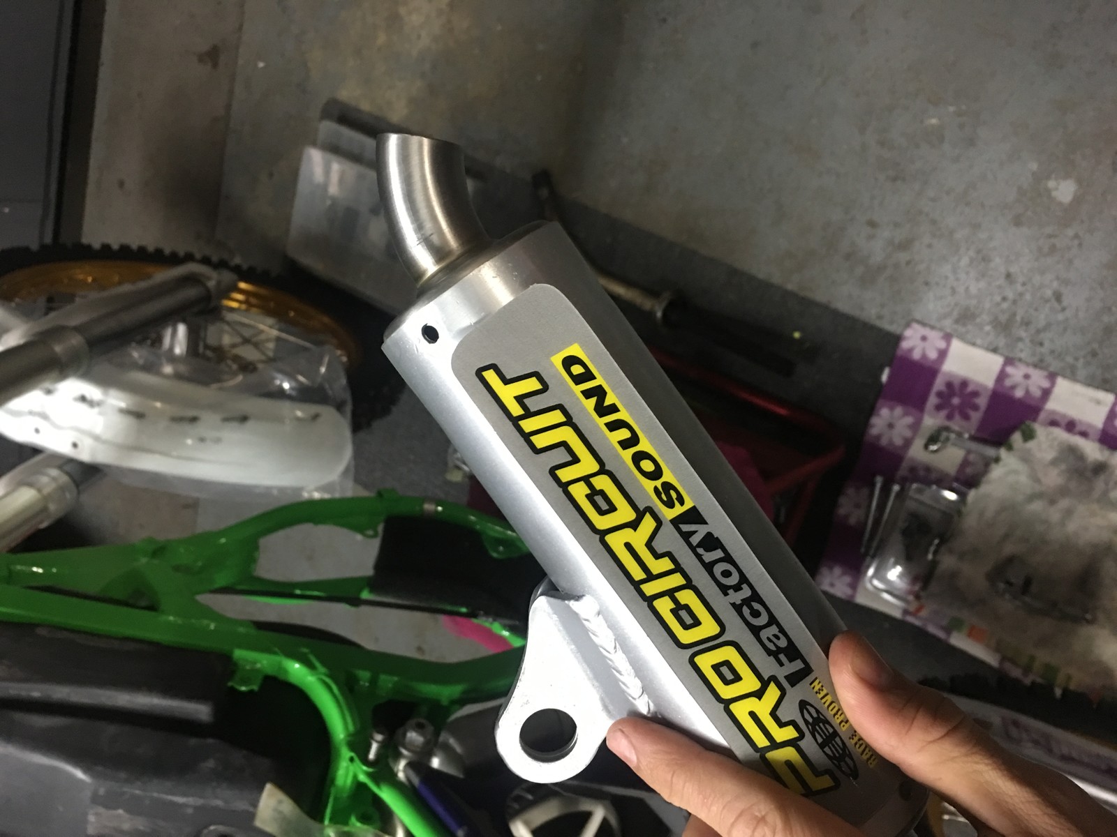 1997 Kawasaki KX125 (95 Pichon Splitfire Replica) - Andy_Hollier's Bike Check - Vital MX