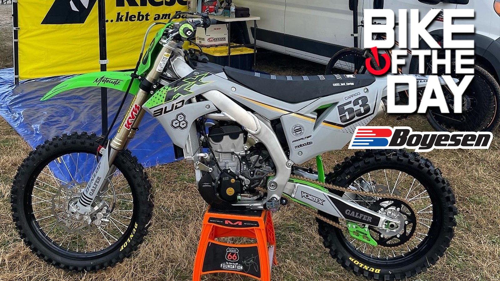 22 Bud Racing KX250 - Boarddesign's Bike Check - Vital MX