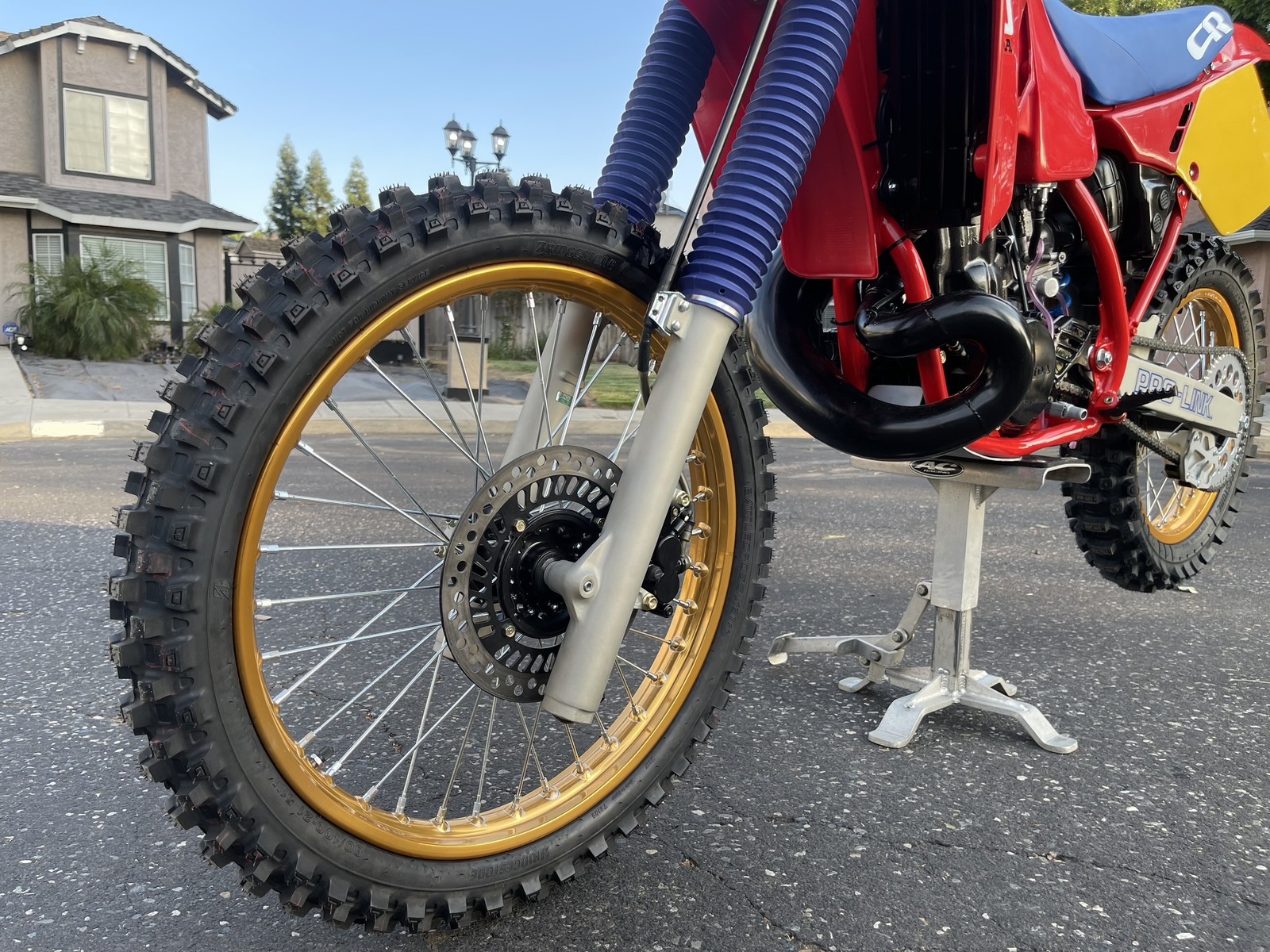 1988 to 1987 Honda CR 500 Steel Frame Restore - TooOld4WFO's Bike Check ...