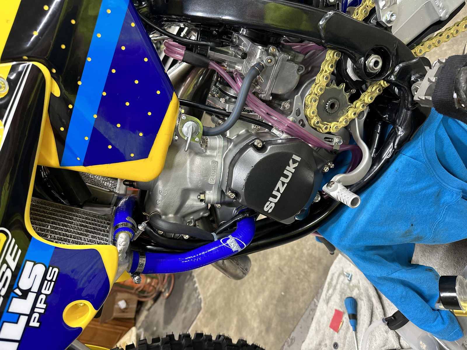 Mitch Allard’s 2000 Rm 125 pingree themed primal impulse suzuki ...