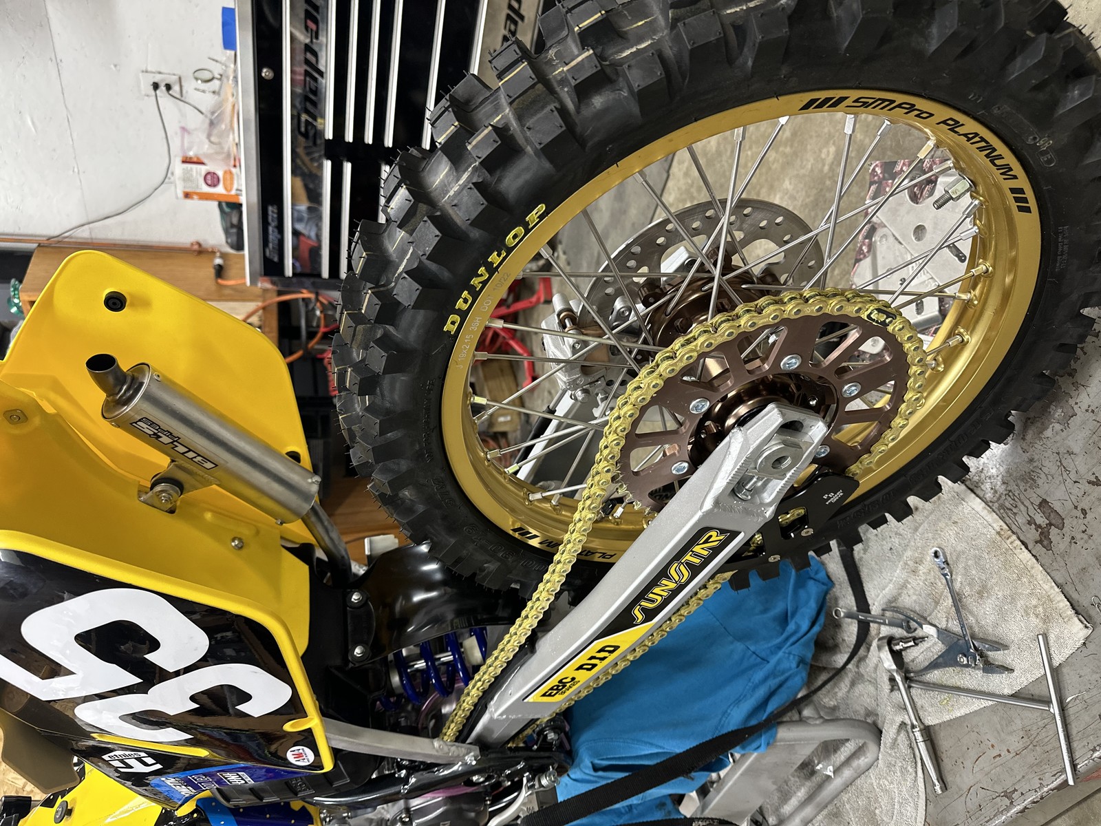 Mitch Allard’s 2000 Rm 125 pingree themed primal impulse suzuki ...