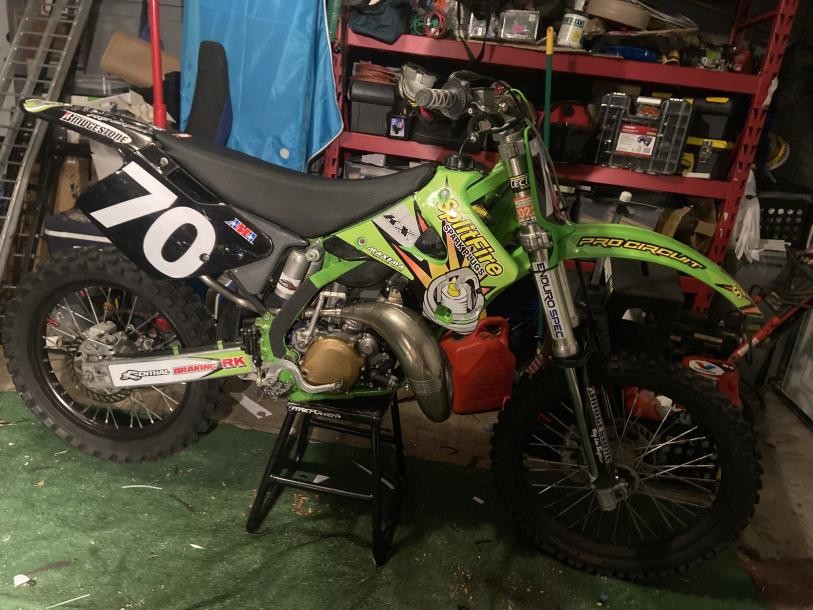 1997 KX125 Ricky Carmichael replica - Reviello926's Bike Check - Vital MX