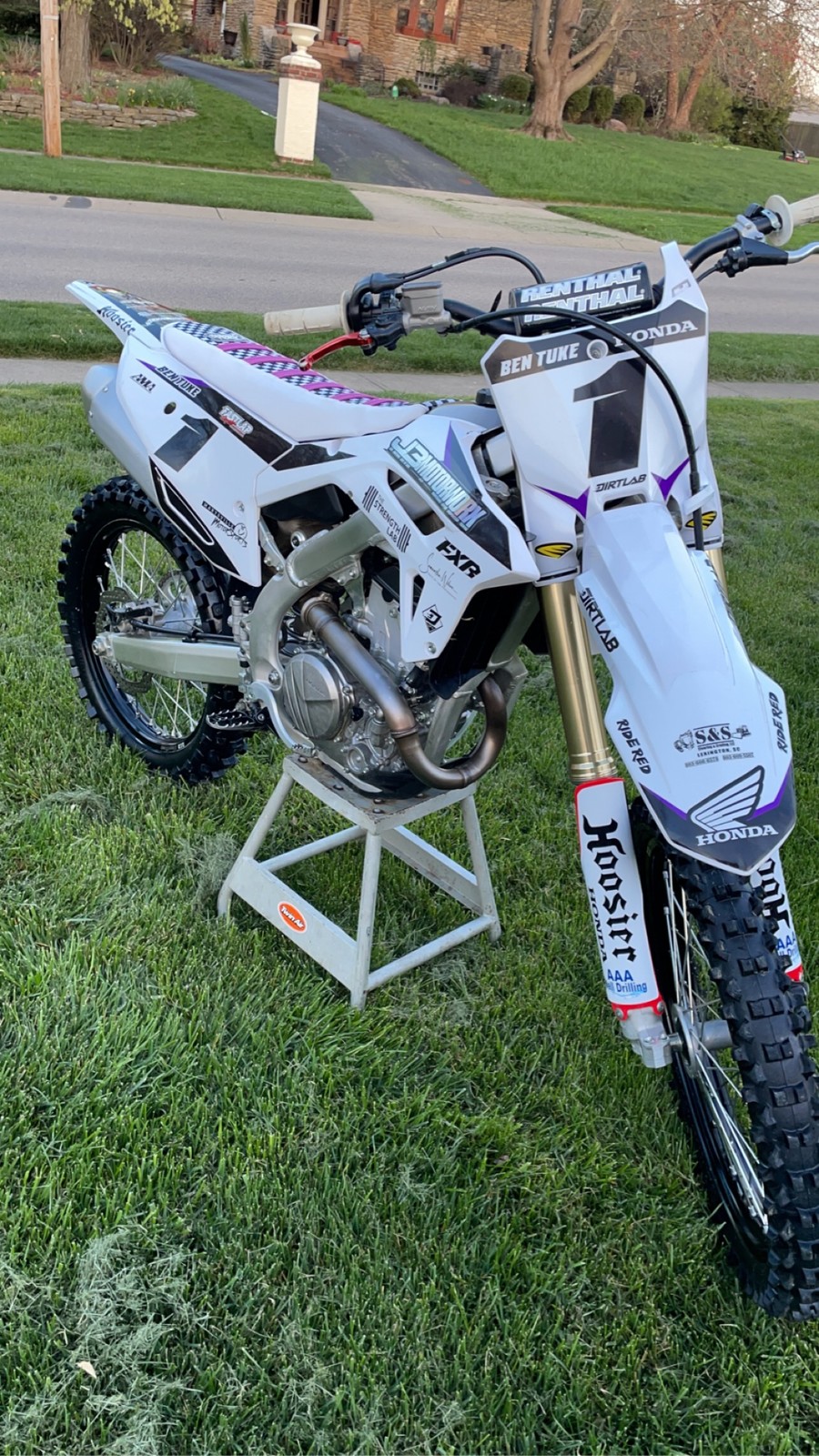 Honda crf250r - Ben_Tuke's Bike Check - Vital MX